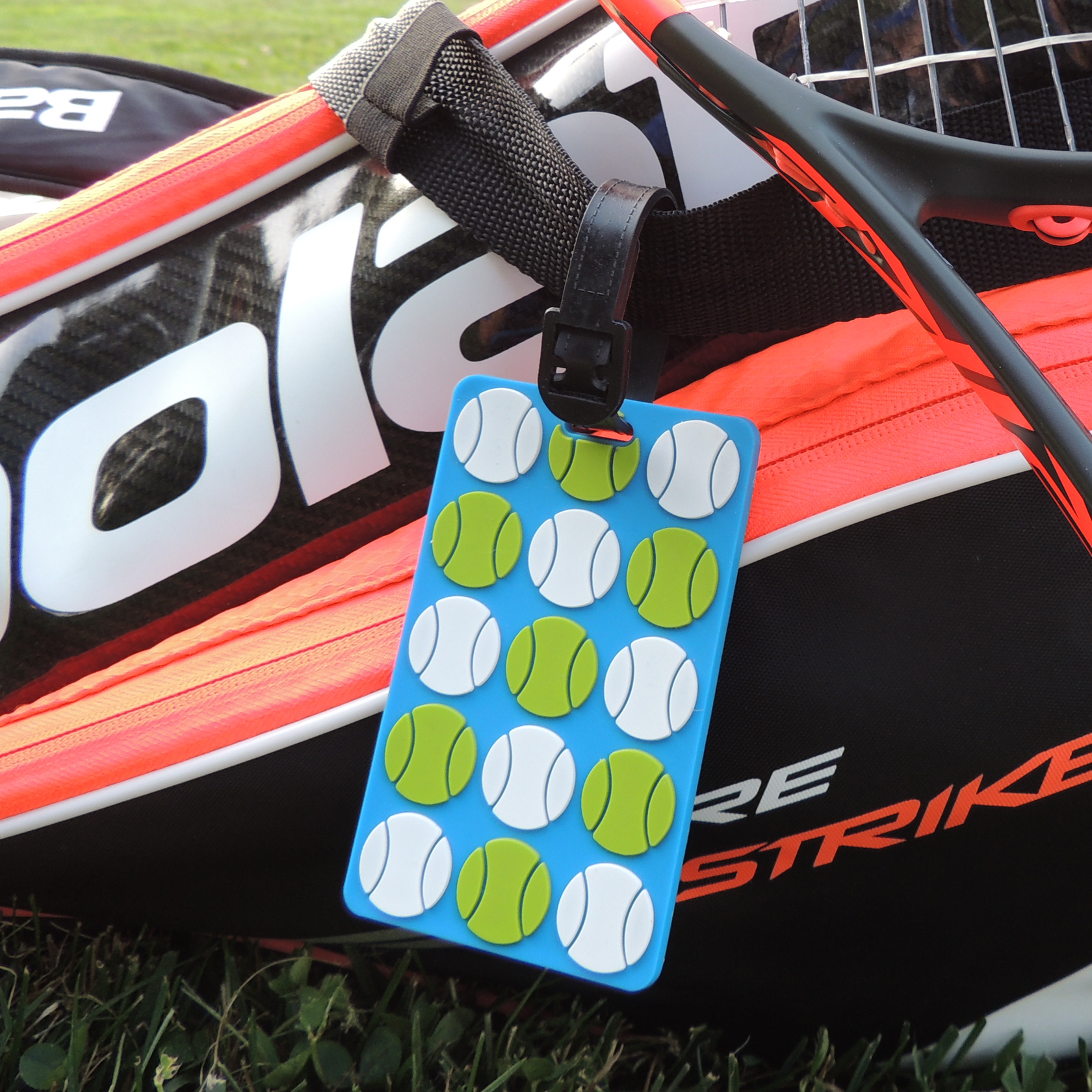 Tennis Balls Tennis Bag Tag | Racquet Inc