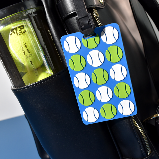 Tennis Balls Tennis Bag Tag | Racquet Inc