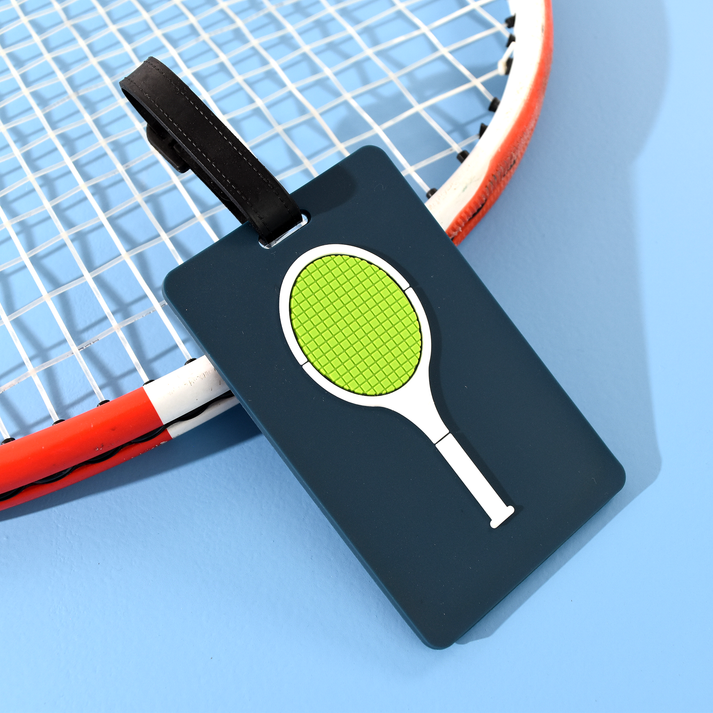 Tennis Racquet Tennis Bag Tag | Racquet Inc
