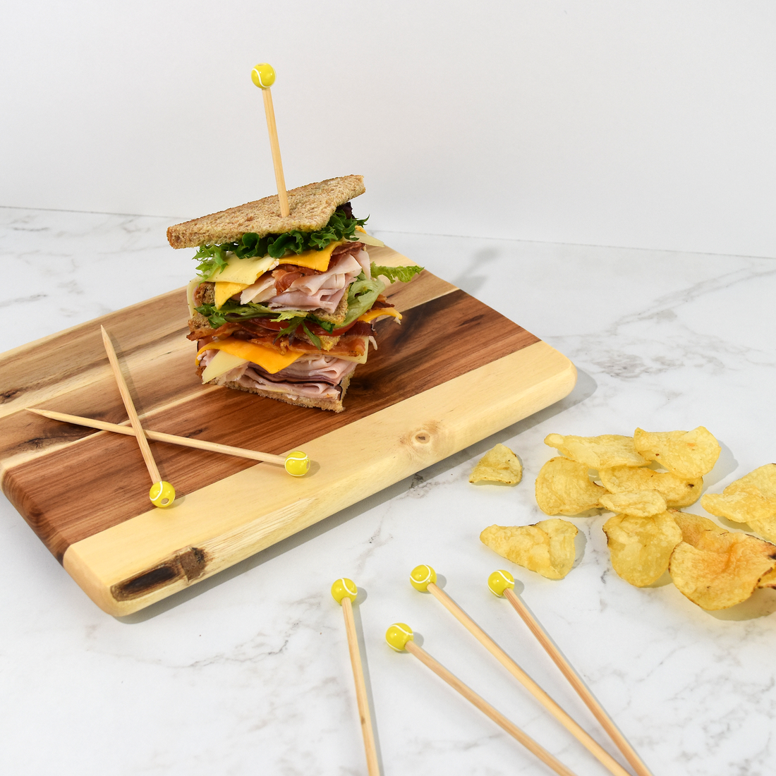 Tennis Ball Cocktail Picks (20-Pack) – Racquet Inc