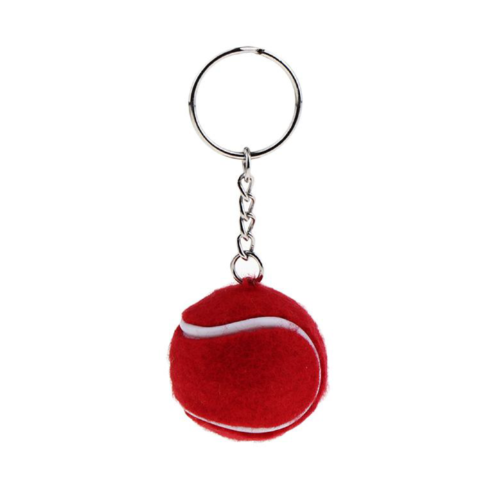Tennis Ball Keychain - Red – Racquet Inc